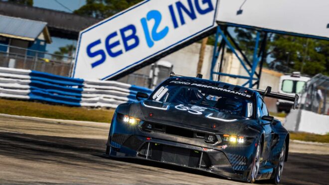 The racing FORD Mustang GT3 was presented at SEBRING - VMax.si
