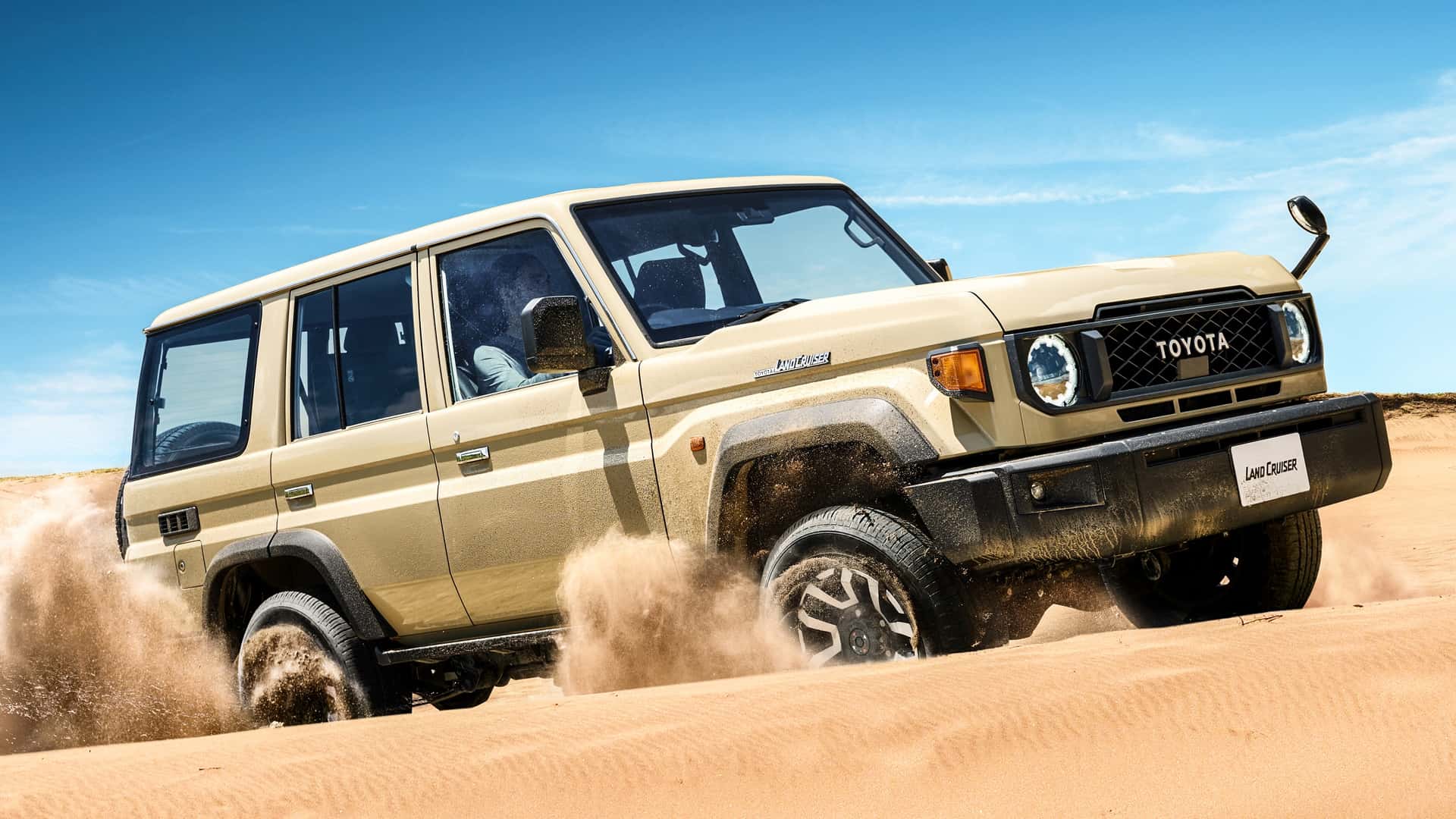 40 JAHRE altes TOYOTA Land Cruiser 70-Modell mit neuem UPDATE - VMax.si