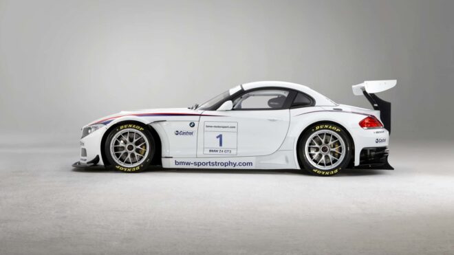 This crazy BMW Z4 GT3 is equipped with a potent Mercedes V12 engine ...