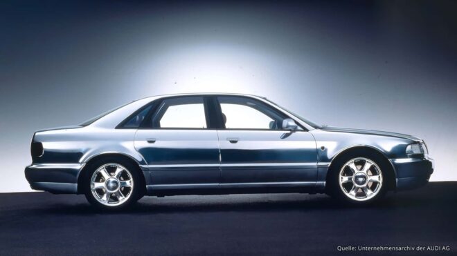 Audi ASF Concept: A look at the A8 30 years ago | VMax.si