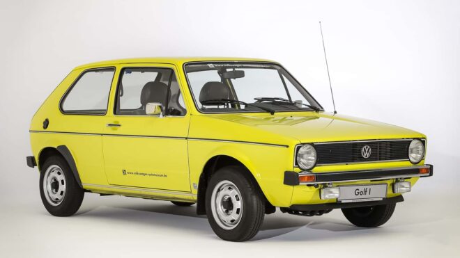 50 years of the Golf: VW shows the first model and the rare EA 276 ...
