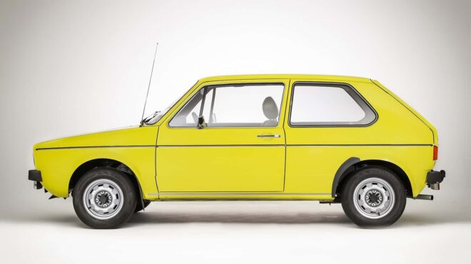 50 years of the Golf: VW shows the first model and the rare EA 276 ...