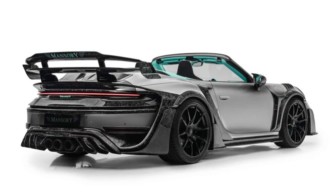 The Porsche 911 Turbo S Cabriolet from Mansory is real eye candy - VMax.si