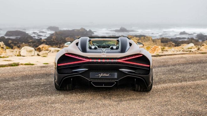Your new Bugatti can be delivered to your home with its own gas station ...