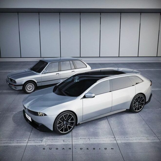 BMW Neue Klasse Touring Design is reminiscent of the E30 in the best ...